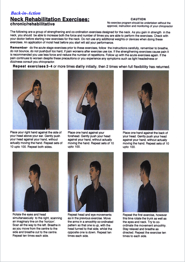 Neck Pain Relief And Prevention - Back In Action